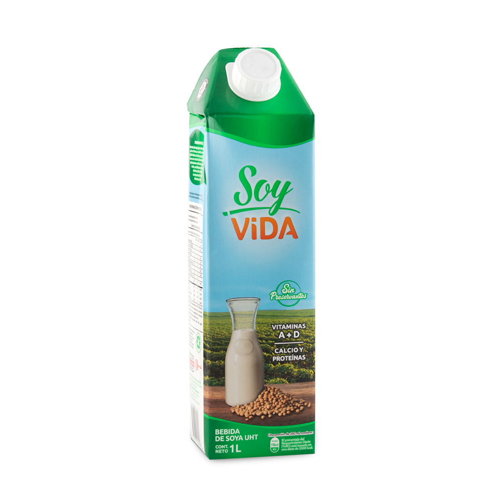 SOYVIDA LECHE DE SOYA CAJA*1LT | marketcircolo