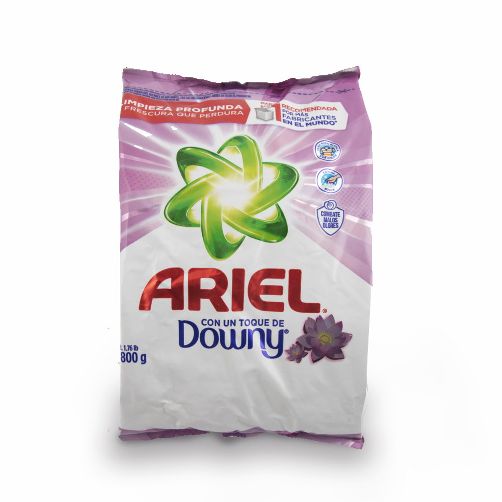 ARIEL DETERGENTE CON DOWNY*800G | marketcircolo
